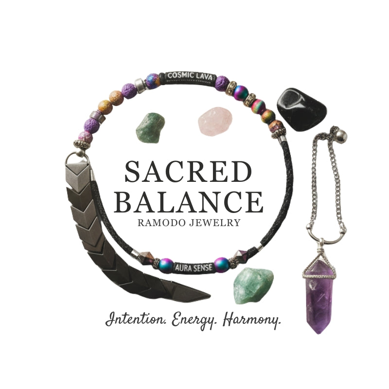 SACRED BALANCE: Spiritual & Wellness Jewelry Collection | RAMODO JEWELRY