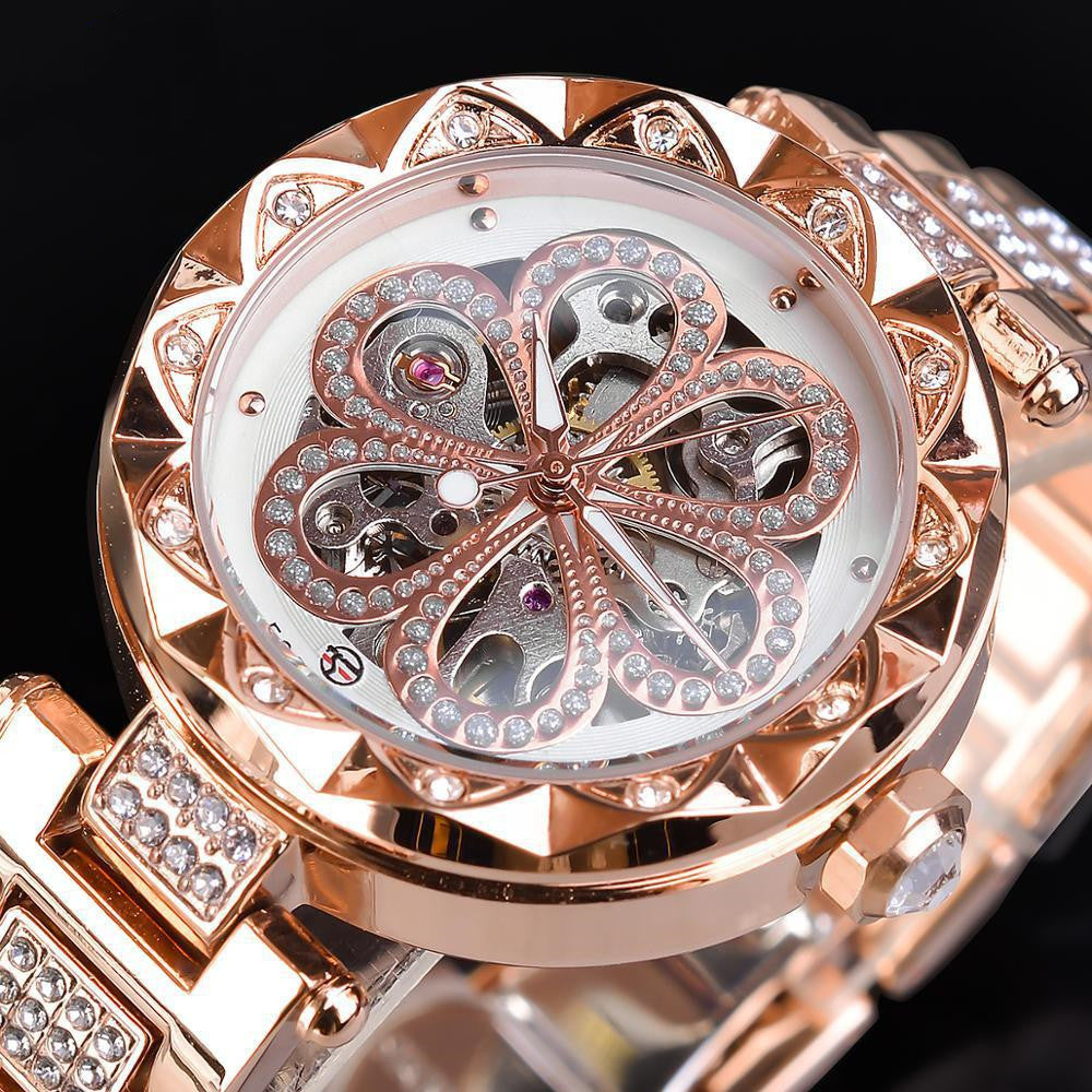 SPARKLE SENSATION: Automatic Watch, Luxury Rhinestones | RAMODO.NET ...